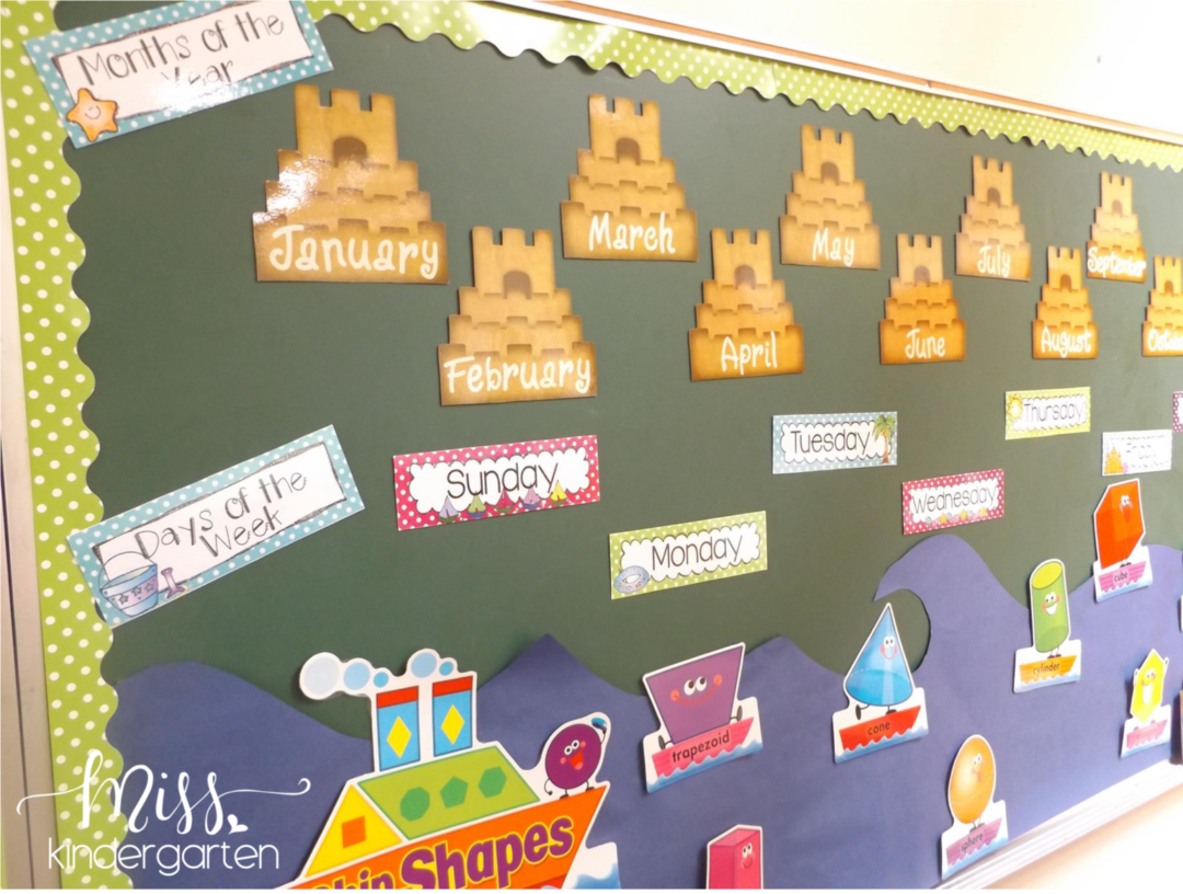 Beach Themed Room Decor - Miss Kindergarten