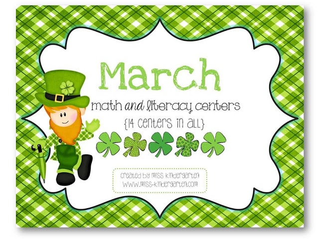 Kindergarten Learning Centers - Miss Kindergarten