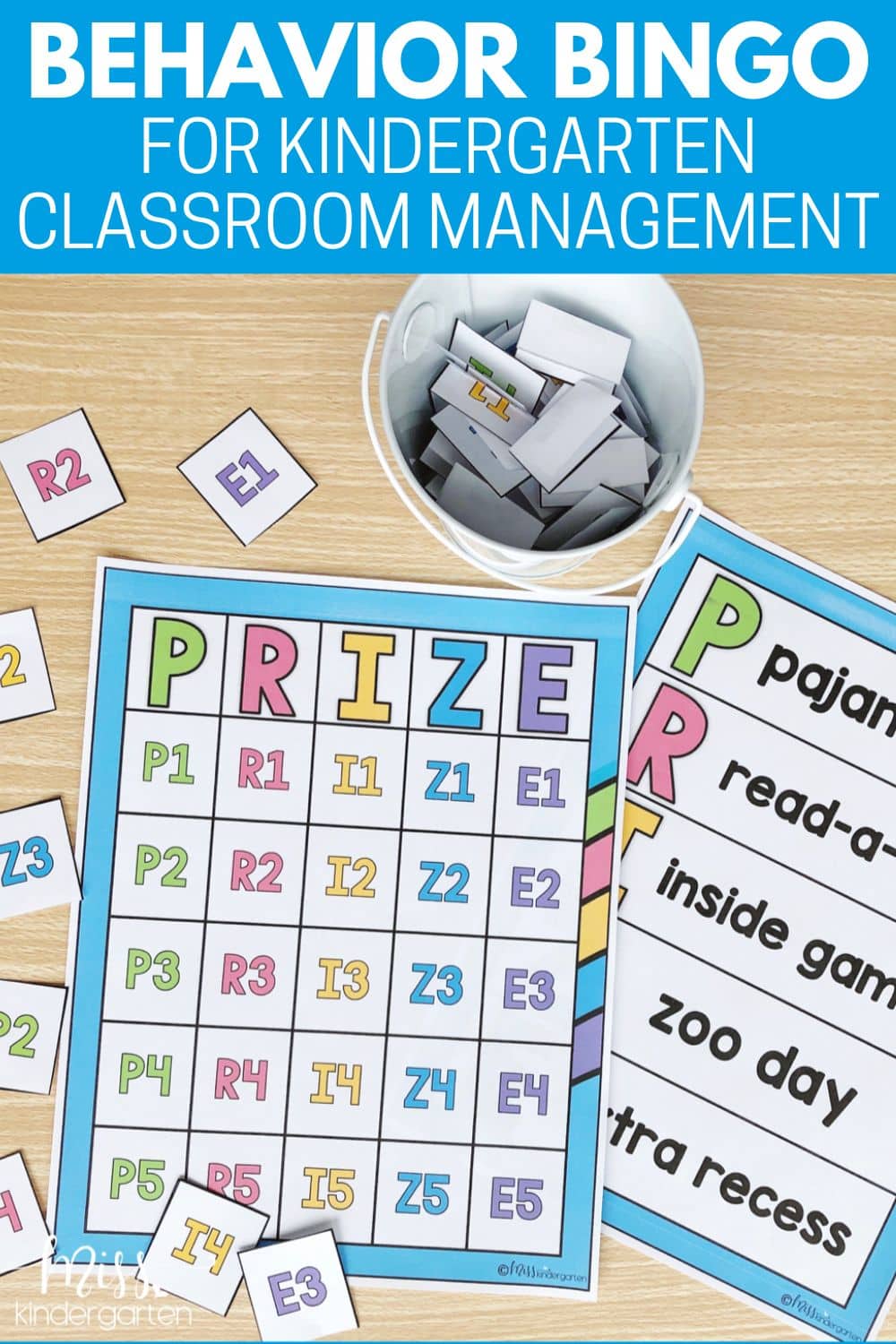 Free Behavior Bingo - Miss Kindergarten