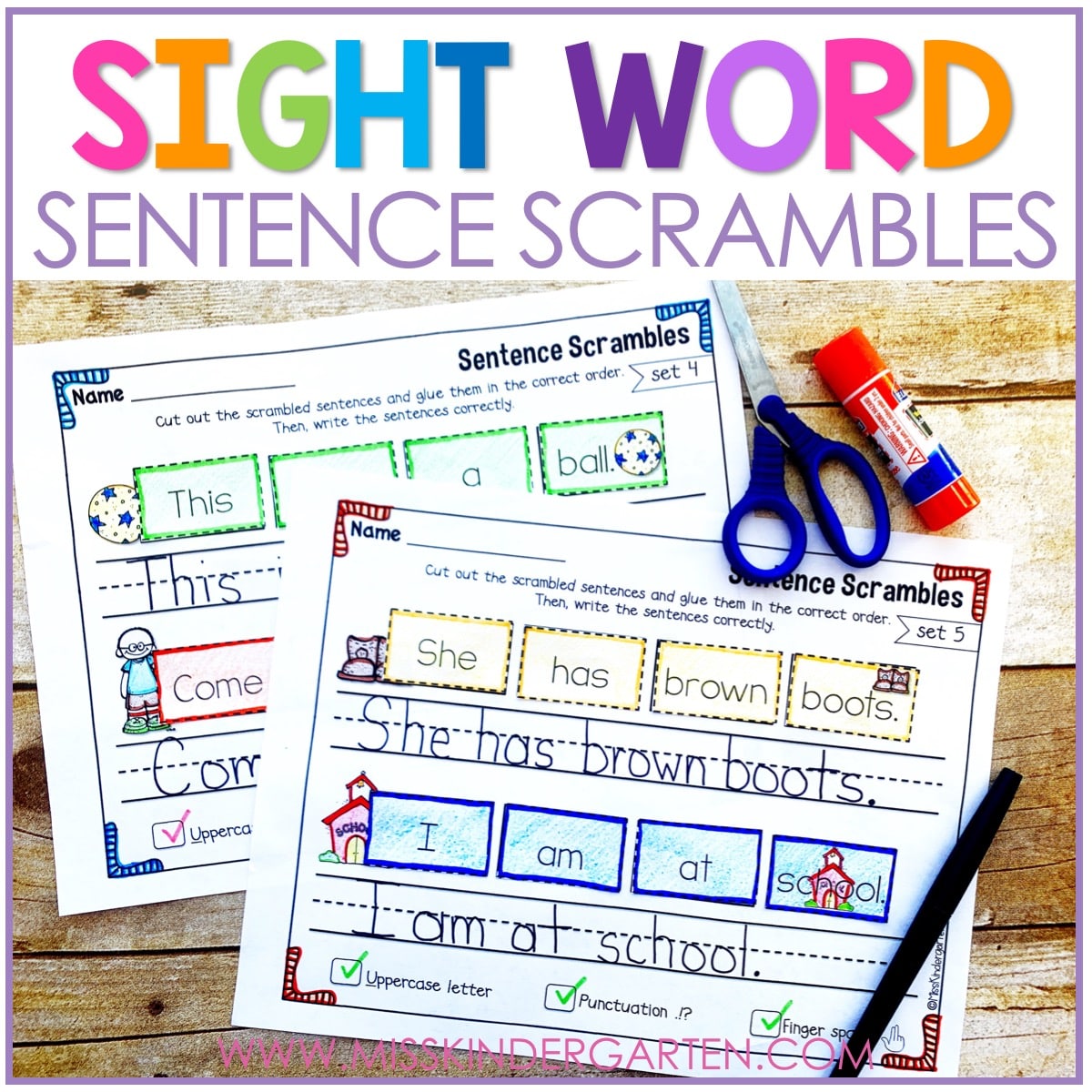 Sentence Building Practice Miss Kindergarten sentence-building-practice-miss-kindergarten