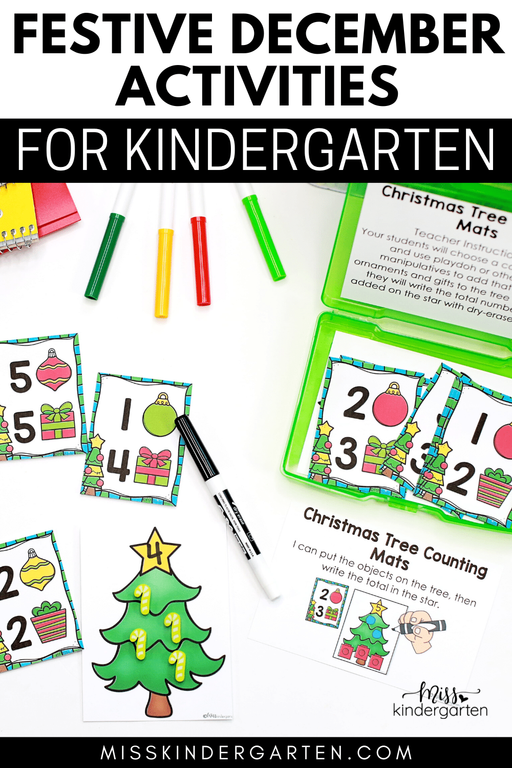Festive Kindergarten Activities for December - Miss Kindergarten