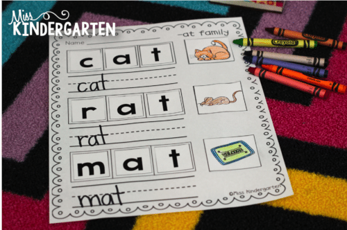What is a CVC Word? Examples and Teaching Activities - Miss Kindergarten