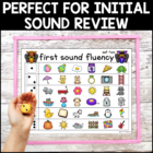 First Sound Fluency Freebie - Miss Kindergarten
