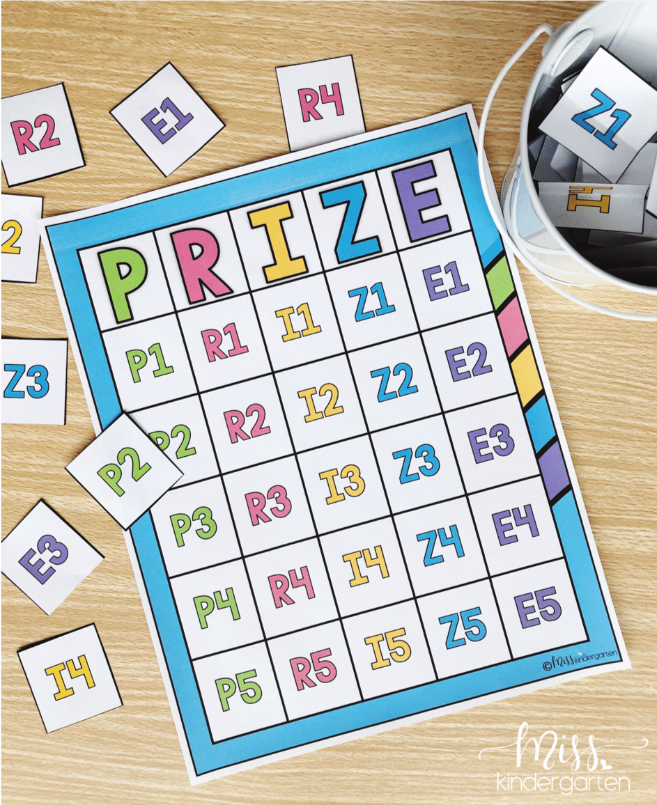 Free Behavior Bingo - Miss Kindergarten