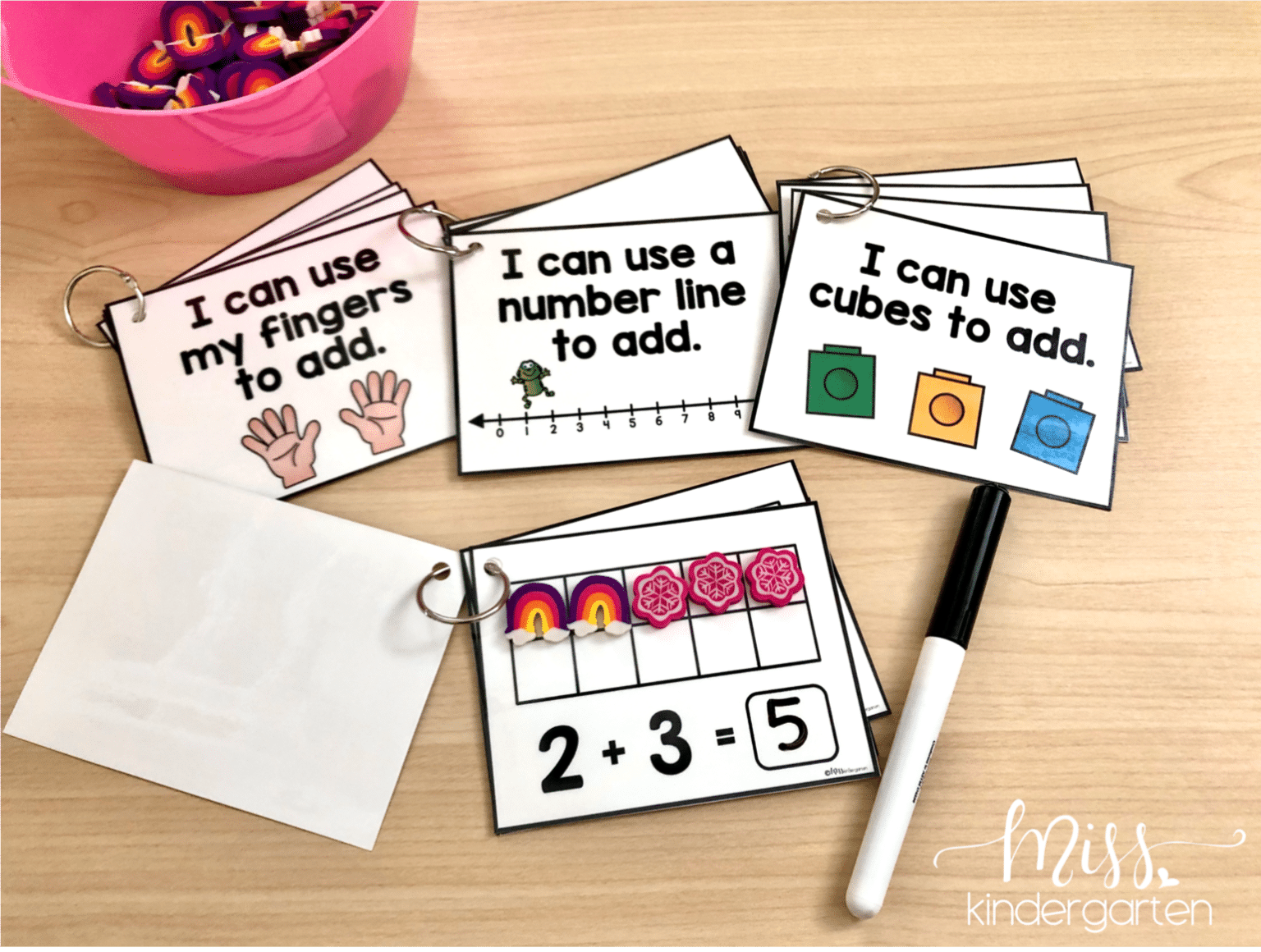 My Favorite Kindergarten Manipulatives for Centers - Miss Kindergarten