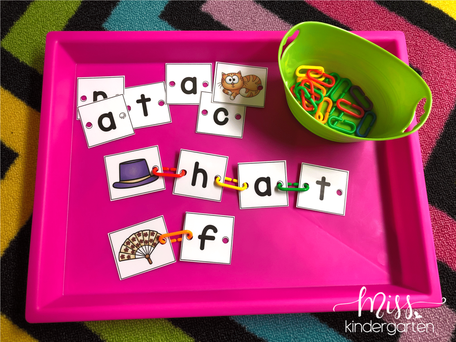 Hands-On CVC Activities for Kindergarten - Miss Kindergarten