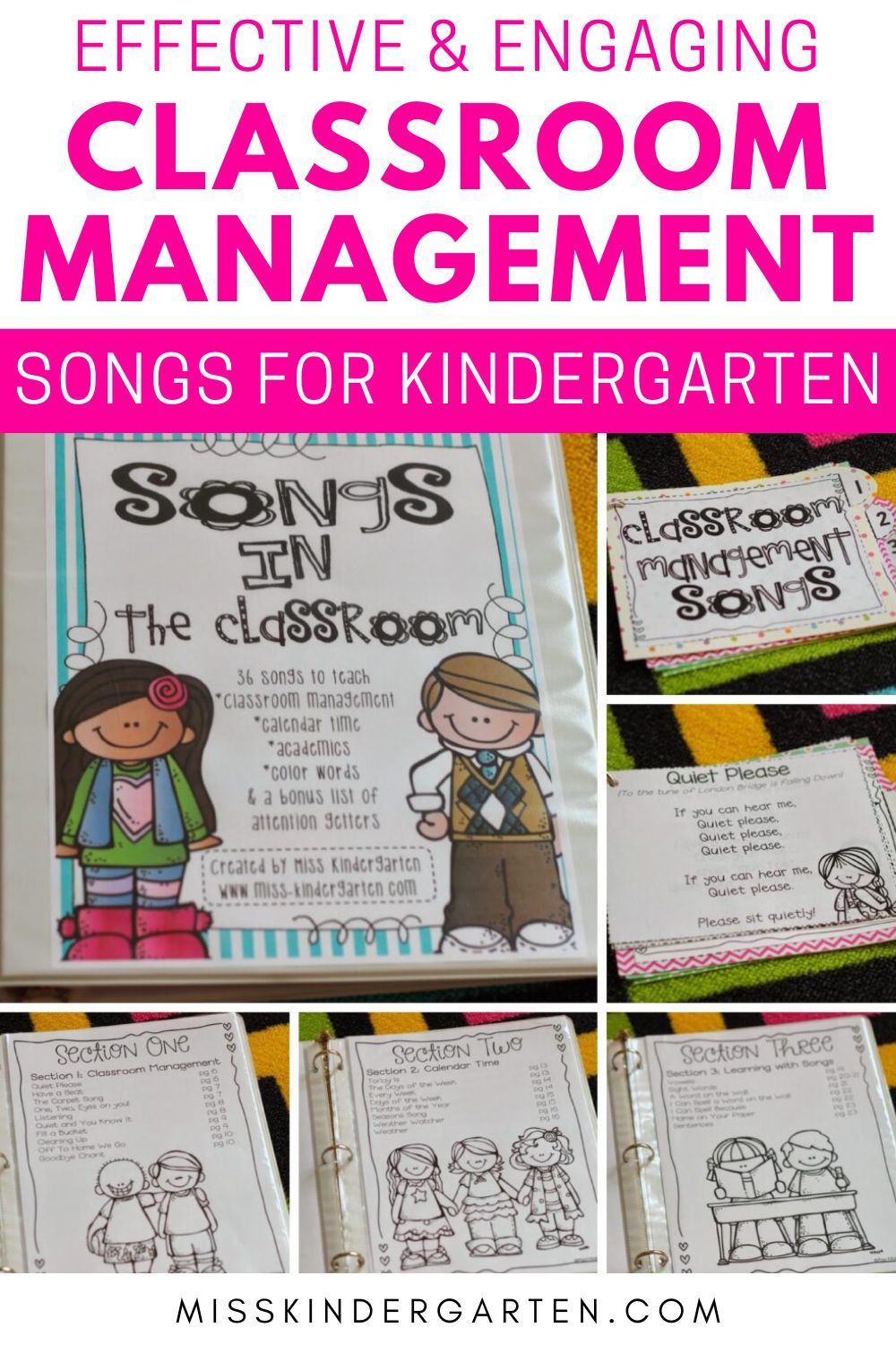 Effective Classroom Management Songs - Miss Kindergarten
