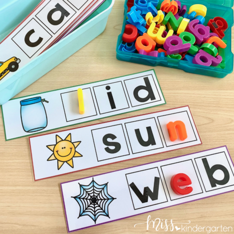 How to Teach Word Families - Miss Kindergarten