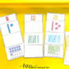 Math Ideas for Morning Tubs: Kindergarten Edition