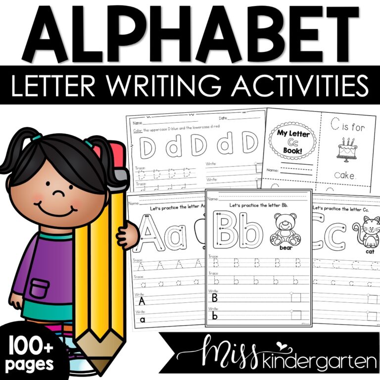 Engaging Alphabet Activities Your Students Will Love - Miss Kindergarten