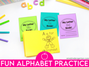 Making Alphabet Practice Fun! - Miss Kindergarten