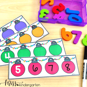 December Centers for Kindergarten - Miss Kindergarten