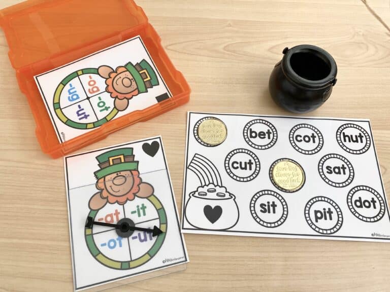 March Centers for Kindergarten - Miss Kindergarten