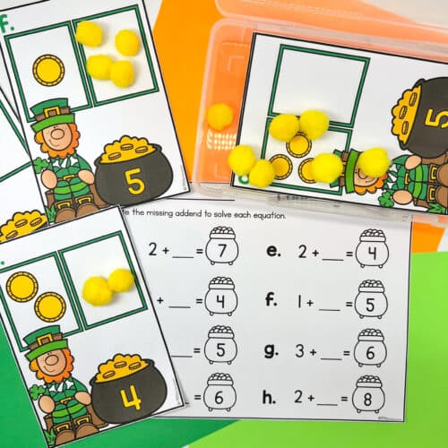 Hands-On St. Patrick’s Day Centers - Miss Kindergarten