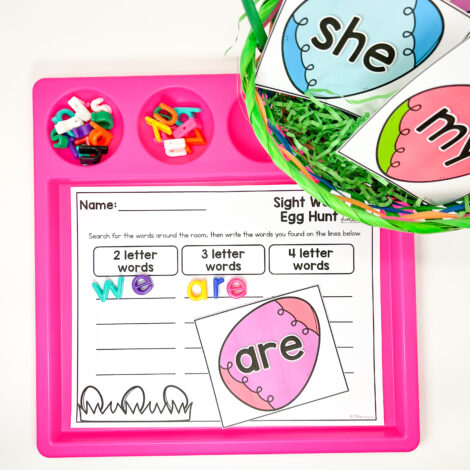Hands-On Easter Centers for Kindergarten - Miss Kindergarten