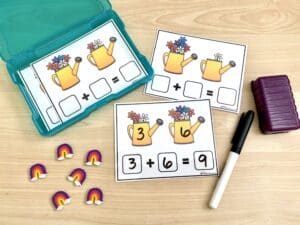 Low Prep Centers for May - Miss Kindergarten
