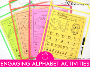 Engaging Alphabet Activities Your Students Will Love - Miss Kindergarten