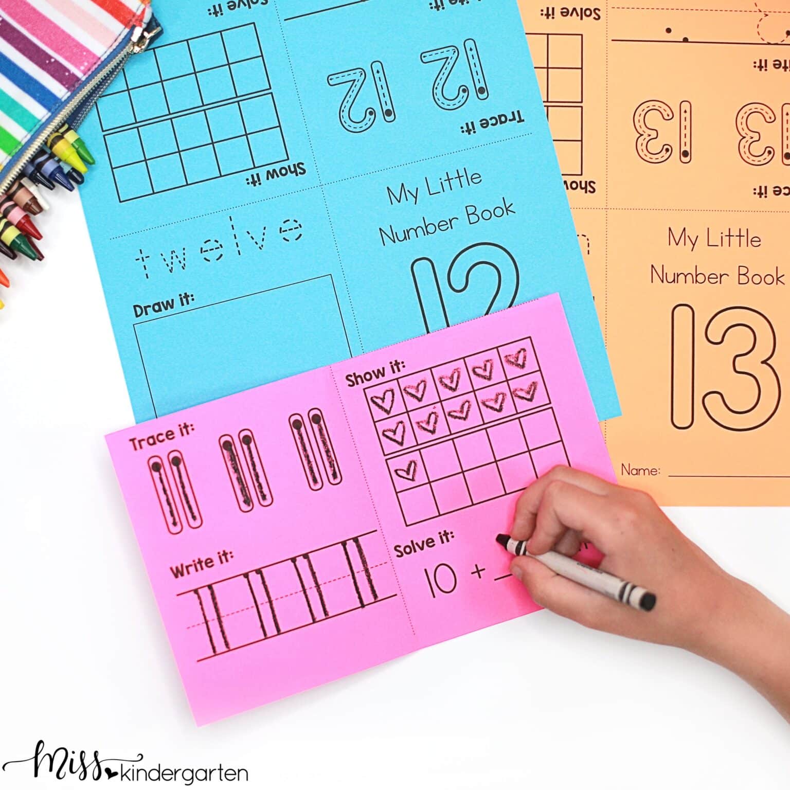Hands-On Counting Activities for Kindergarten - Miss Kindergarten