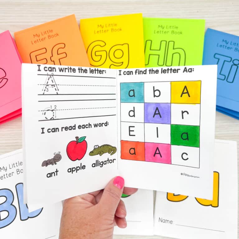 Letter Recognition Activities for Kindergarten - Miss Kindergarten