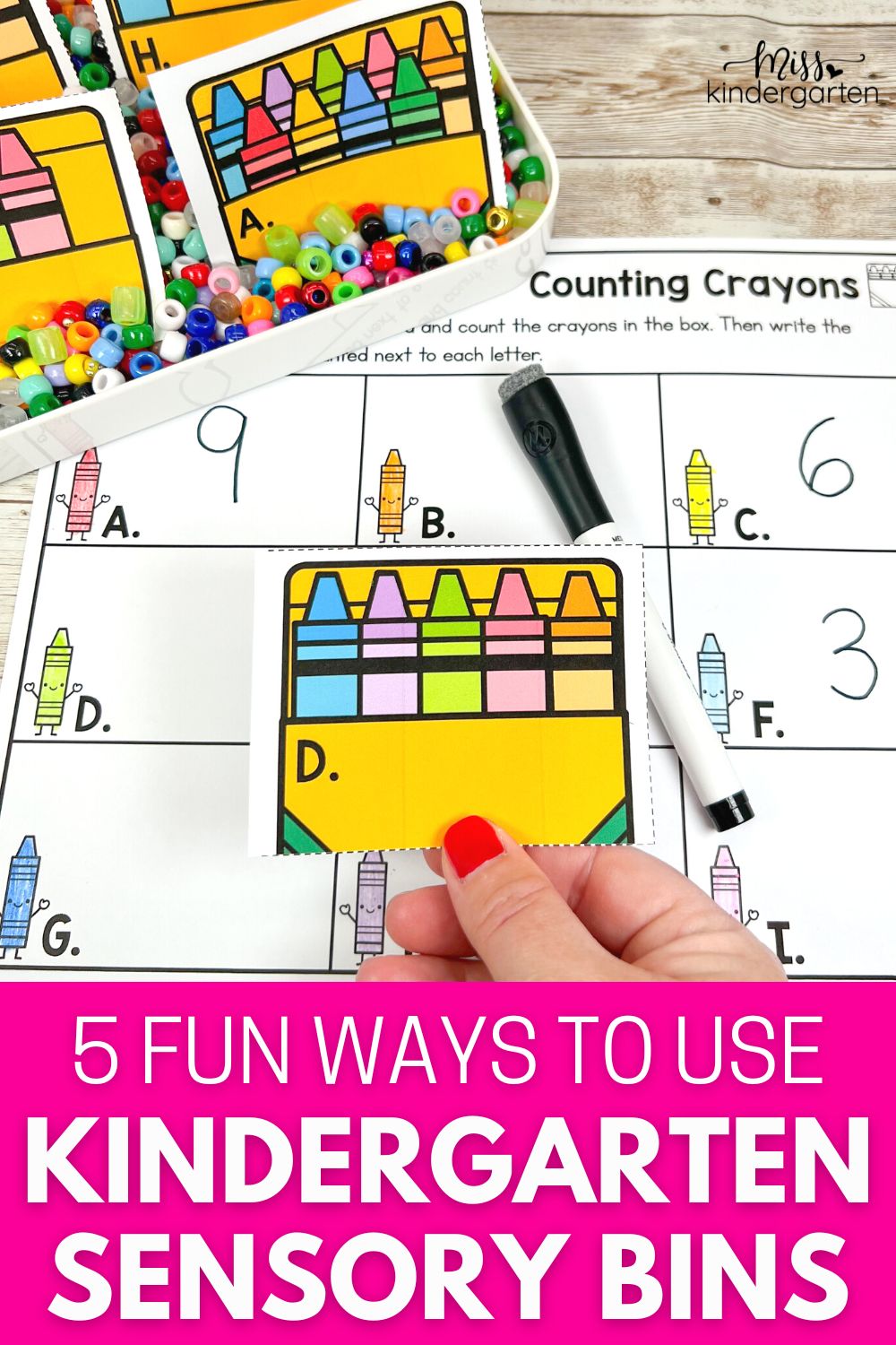 5 Ways to Use Sensory Bins for Kindergarten - Miss Kindergarten