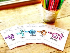 5 Ways to Use Little Books for Kindergarten Word Work - Miss Kindergarten