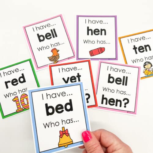 CVC Word Activities for Kindergarten Intervention - Miss Kindergarten