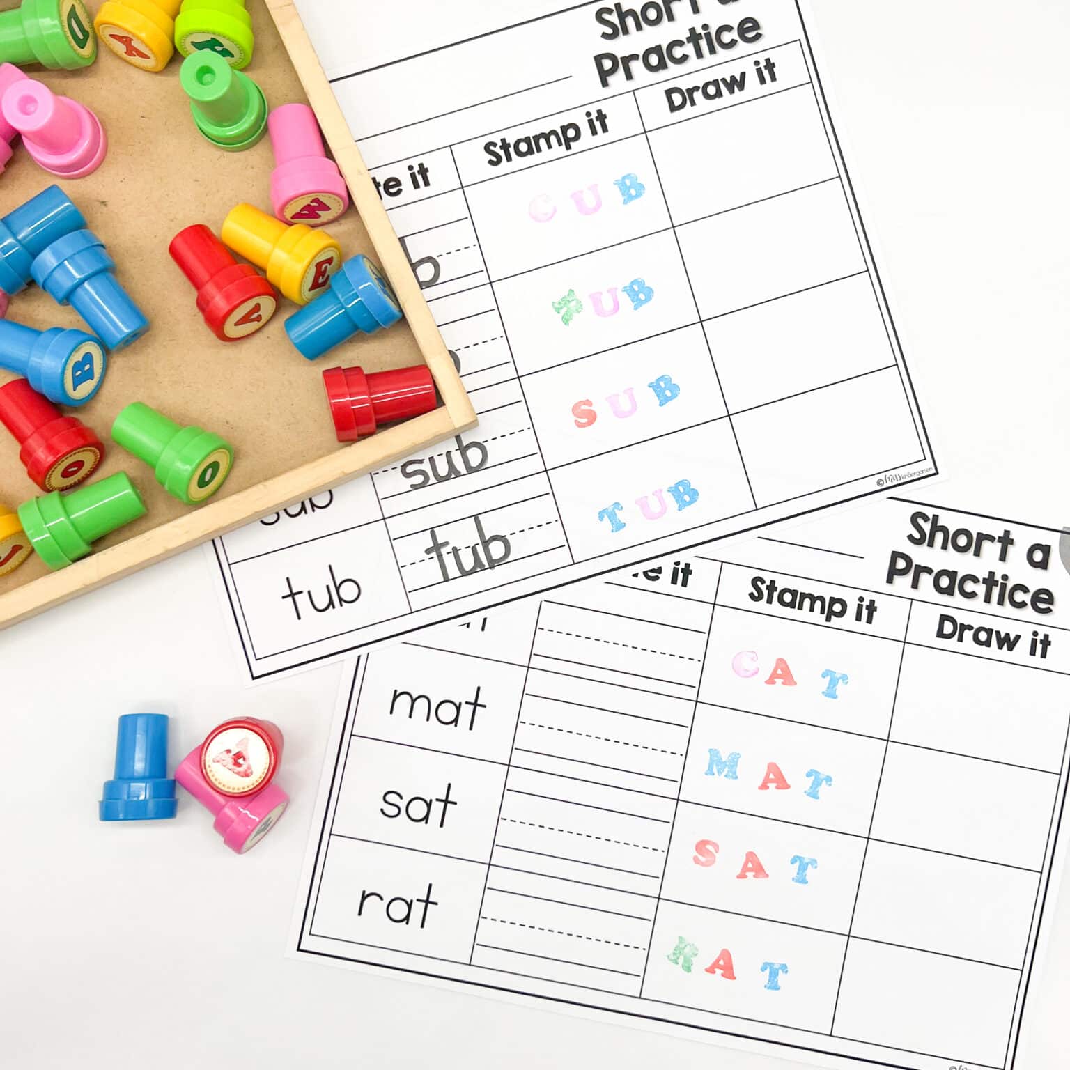 What is a CVC Word? Examples and Teaching Activities - Miss Kindergarten