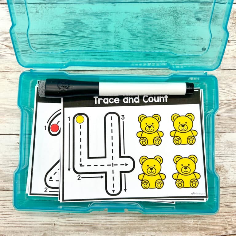 Hands-On Number Sense Centers - Miss Kindergarten