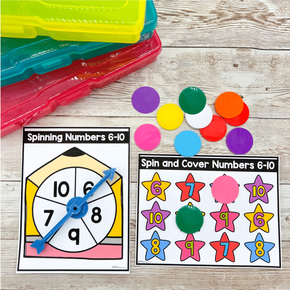Hands-On Number Sense Centers - Miss Kindergarten