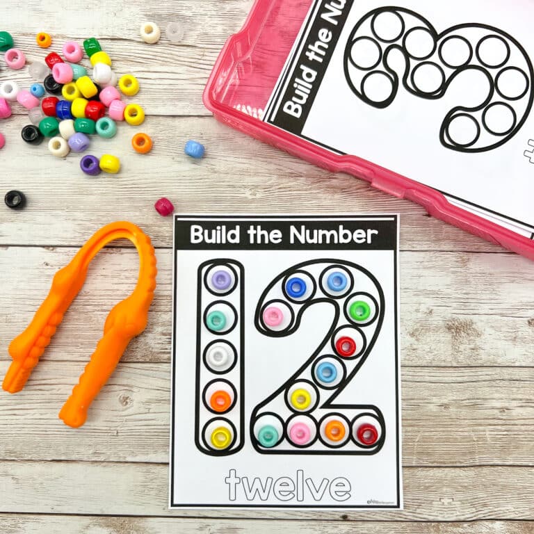 Hands-On Number Sense Centers - Miss Kindergarten