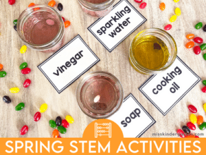 Spring STEM Activities for Kindergarten - Miss Kindergarten