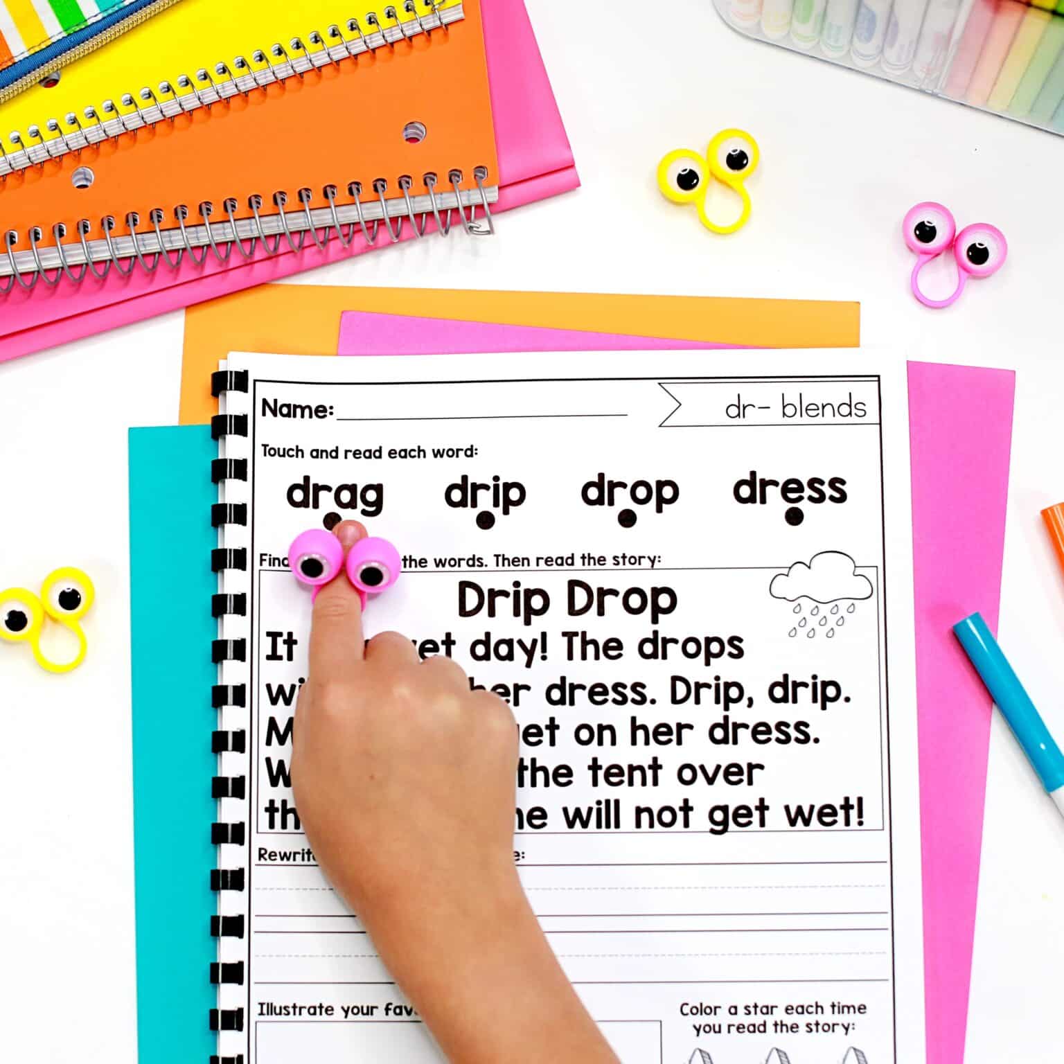 Consonant Blends and Digraphs: Building Fluency - Miss Kindergarten