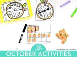 Engaging Kindergarten Activities for October - Miss Kindergarten