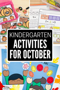 Engaging Kindergarten Activities for October - Miss Kindergarten