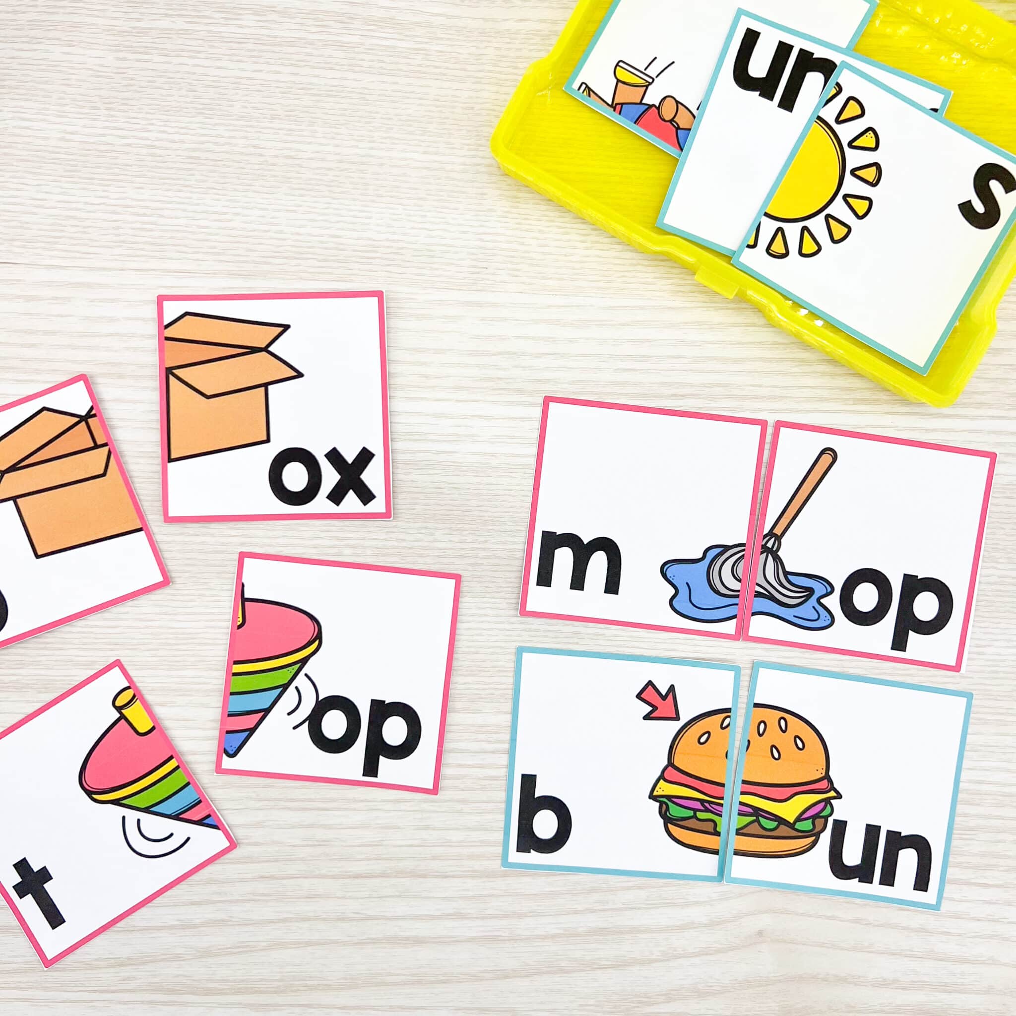 Hands-On Word Building Activities for Kindergarten - Miss Kindergarten
