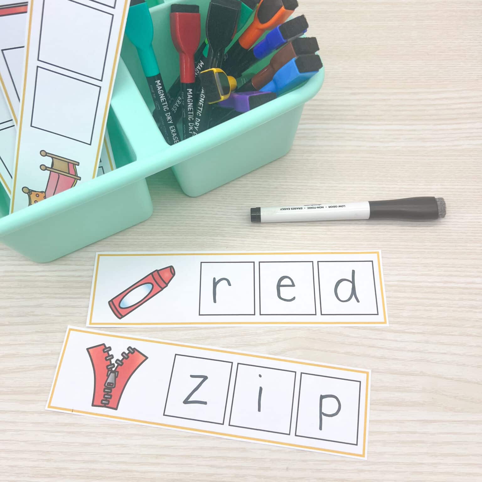 Hands-On Word Building Activities for Kindergarten - Miss Kindergarten