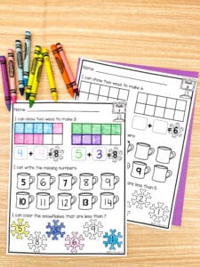 January Morning Work for Kindergarten - Miss Kindergarten
