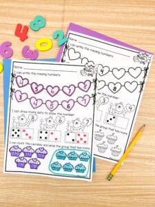 February Morning Work for Kindergarten - Miss Kindergarten