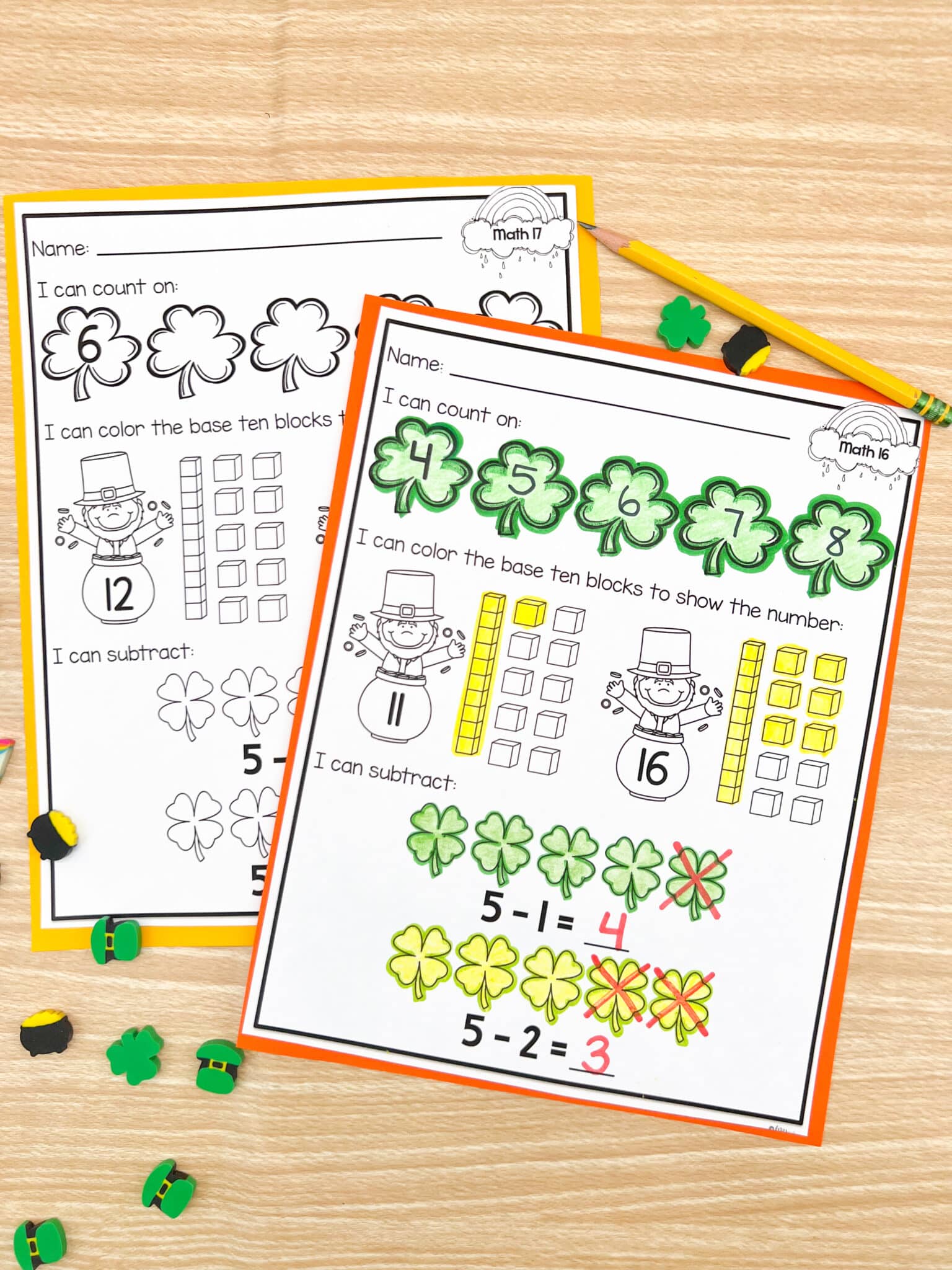 March Morning Work for Kindergarten - Miss Kindergarten