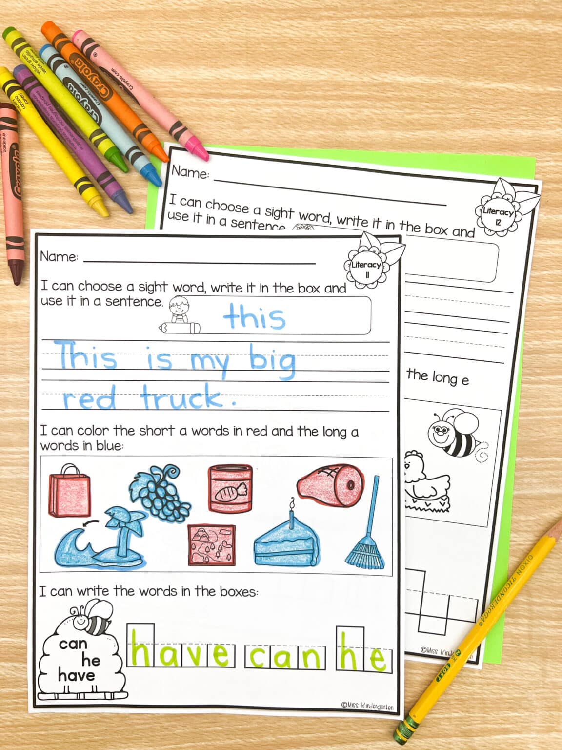 May Morning Work for Kindergarten - Miss Kindergarten