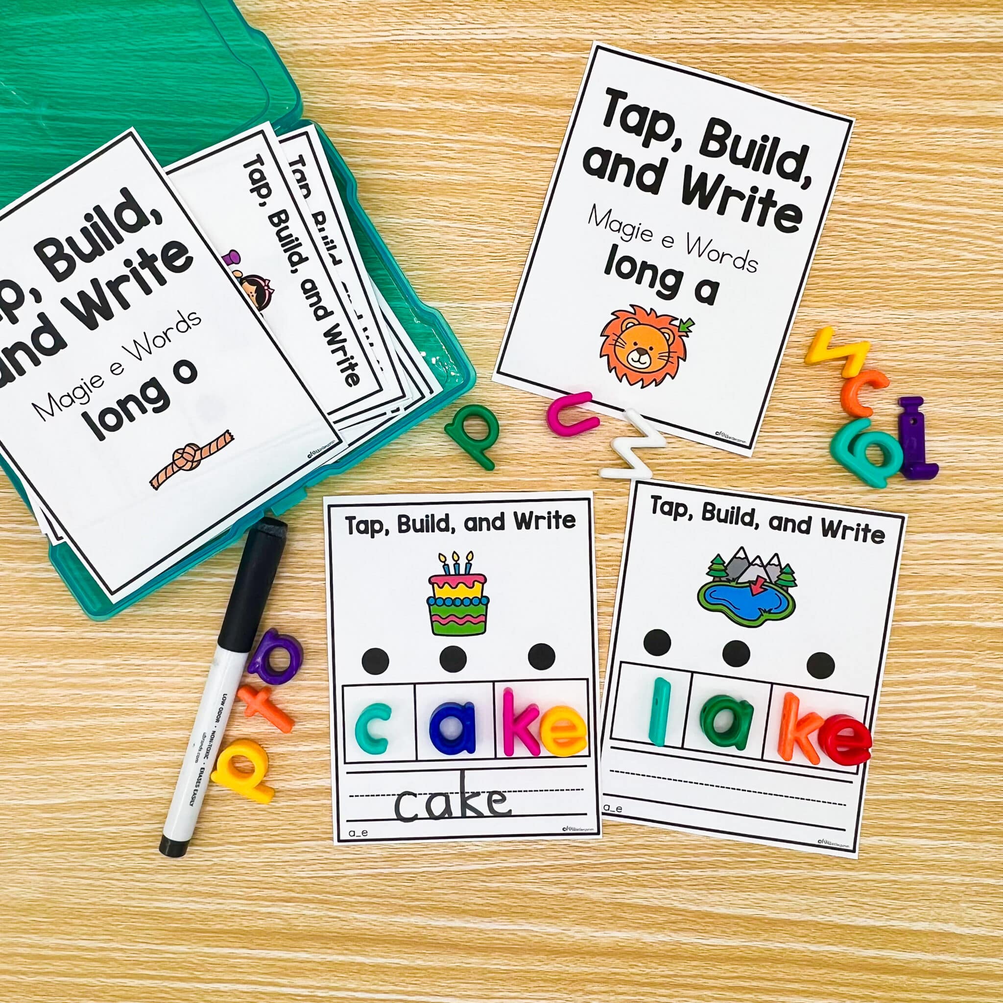 Magic E Activities for Kindergarten - Miss Kindergarten