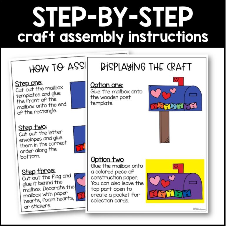 Valentine's Day Mailbox Craft - Miss Kindergarten