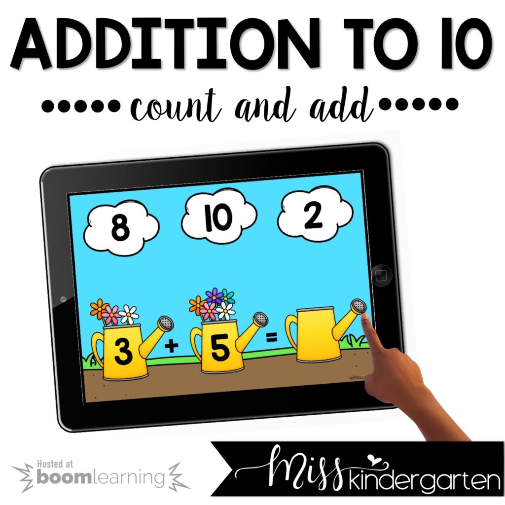 Kindergarten Boom Cards™ Year Long Bundle - Miss Kindergarten