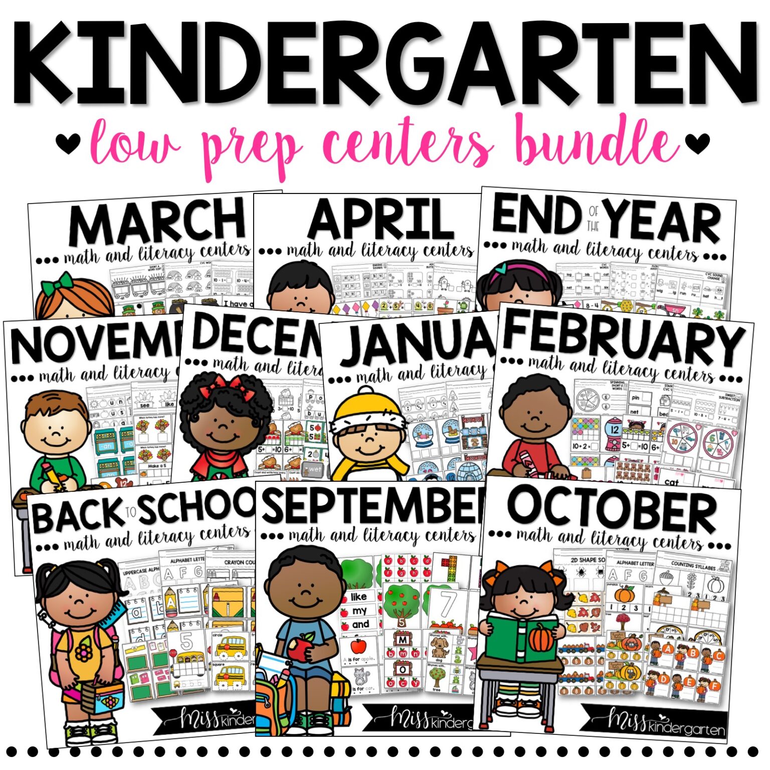 My Favorite Center Manipulatives - Miss Kindergarten