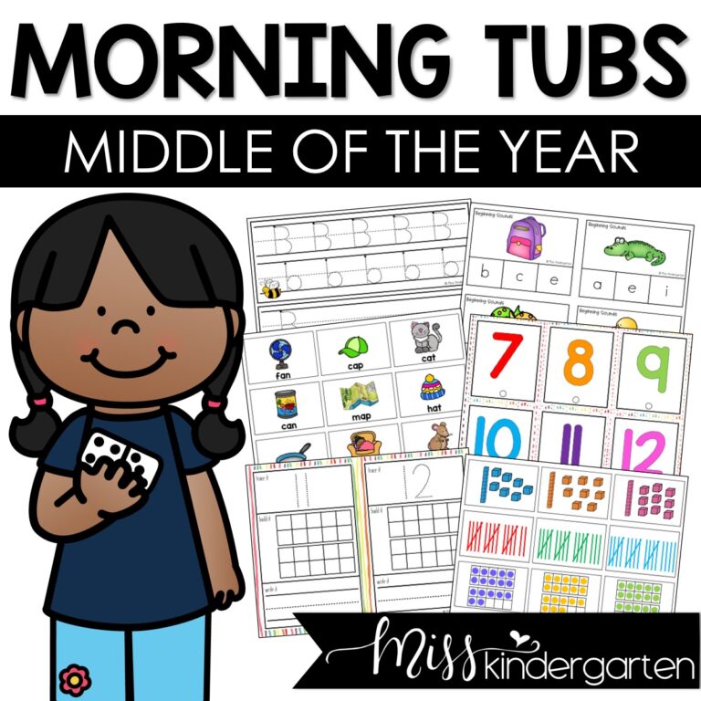Fun and Engaging Literacy Ideas for Morning Tubs