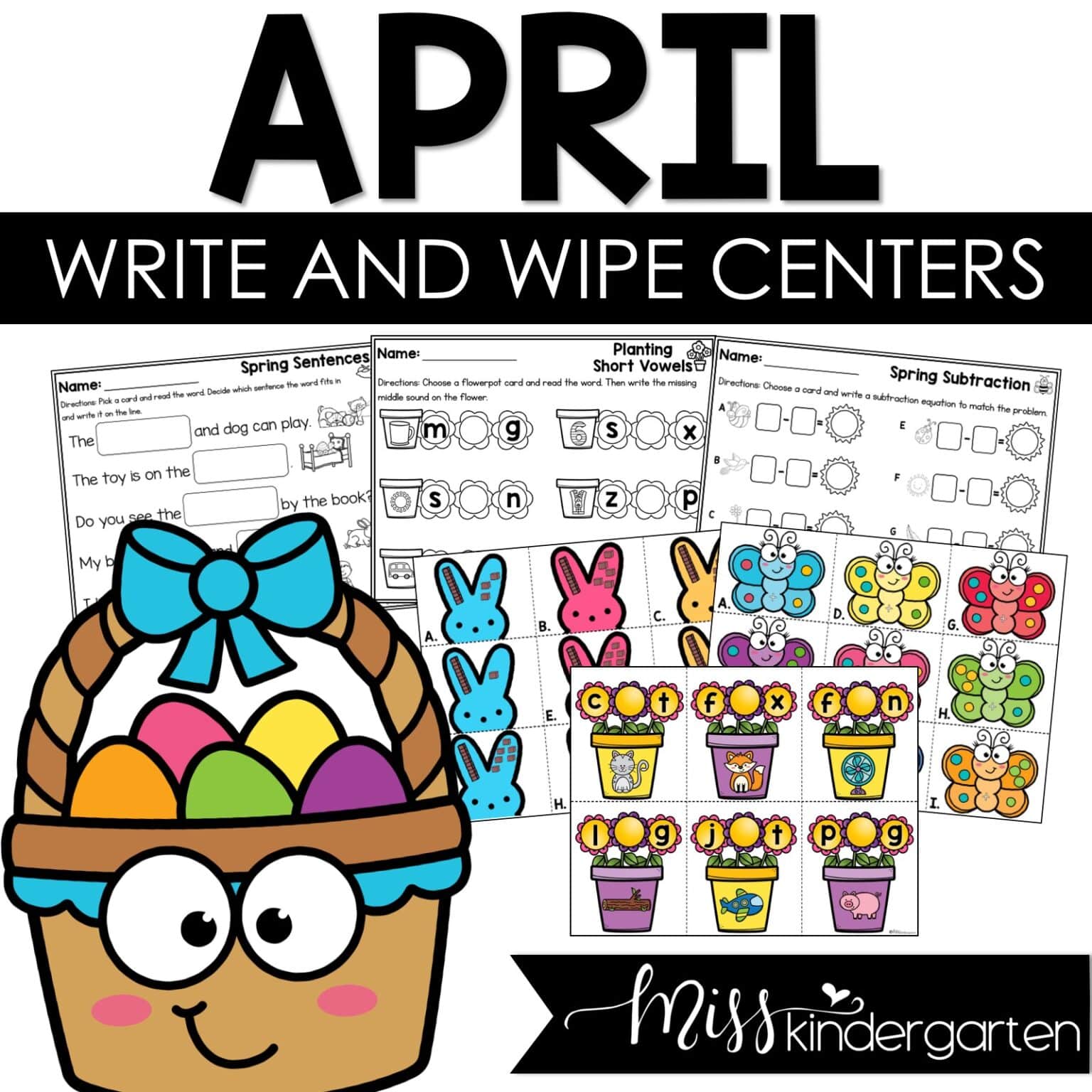 Classroom Management Tool Fast Finishers Activities - Miss Kindergarten