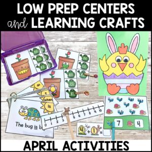 April Activity Bundle - Miss Kindergarten