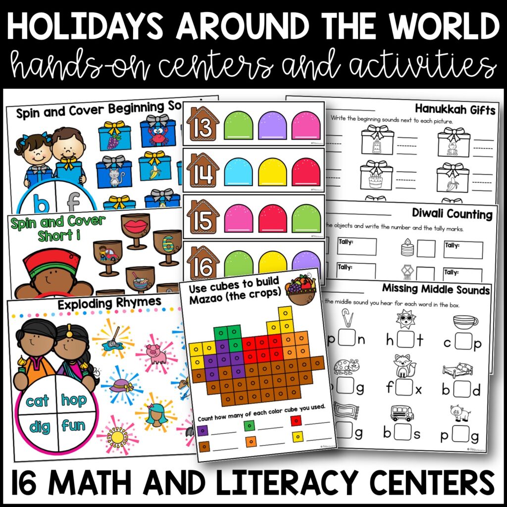 Holidays Around the World Kindergarten Centers - Miss Kindergarten