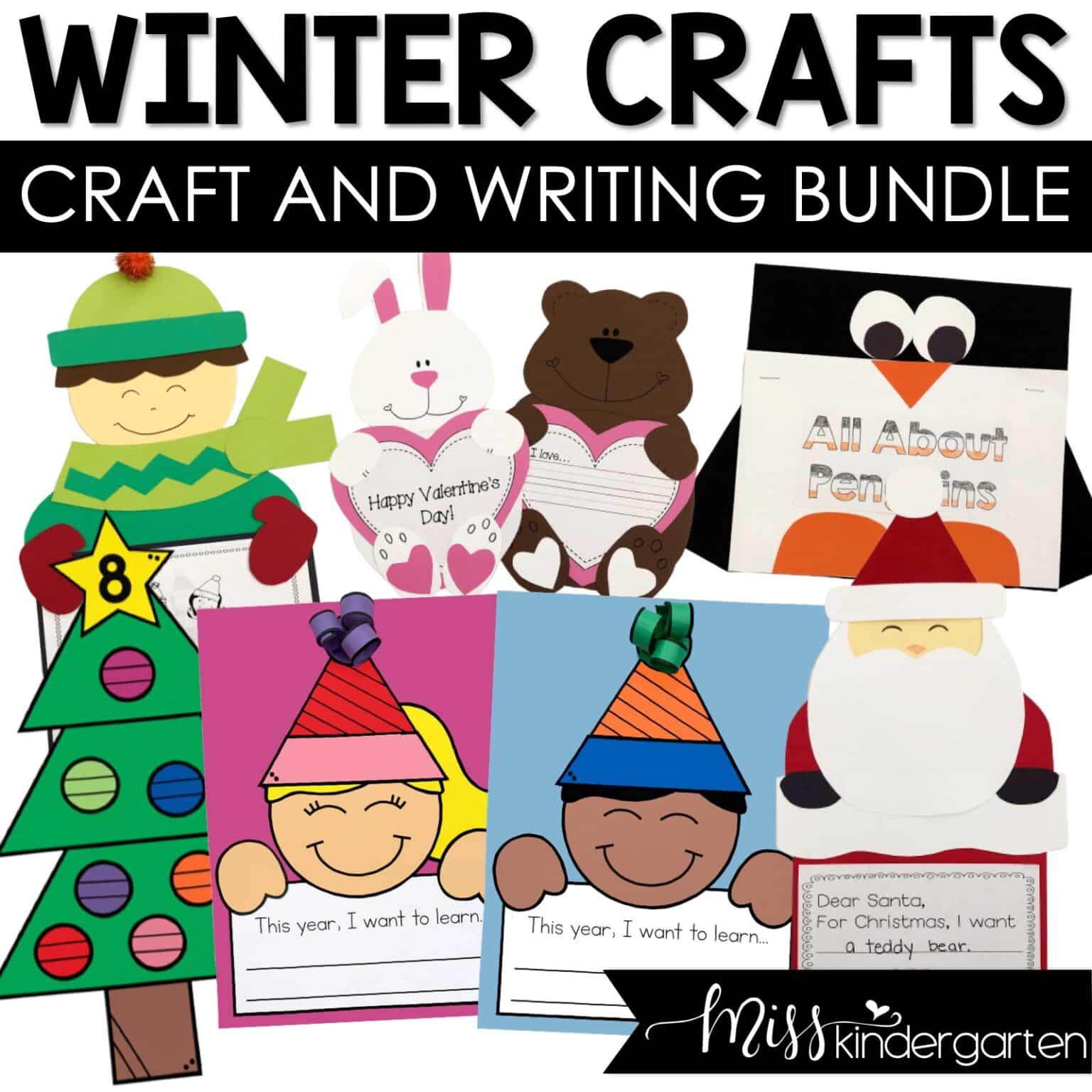 Kindergarten Winter Craft Ideas - Miss Kindergarten
