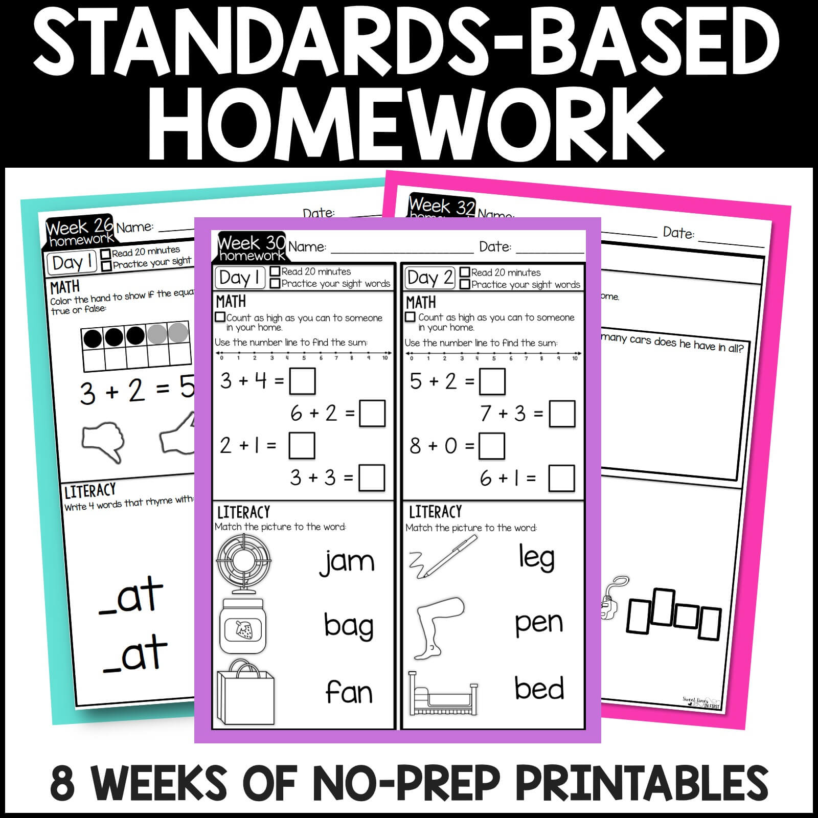 Kindergarten Homework Packets Quarter Four - Miss Kindergarten